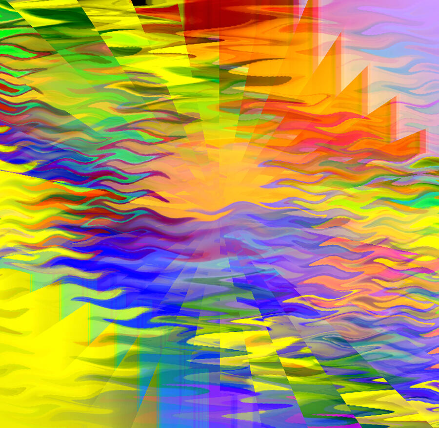 Here Comes The Sun Larger File Digital Art by John Enright - Fine Art ...