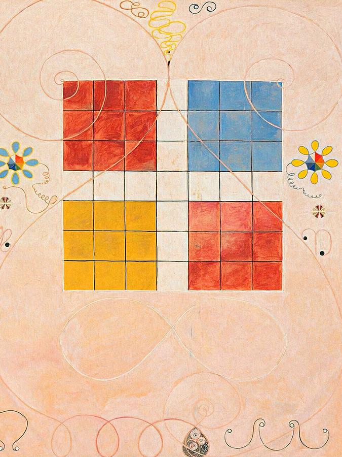 Hilma af Klint - The Ten Largest, No. 10, Old Age, Group IV Painting by ...