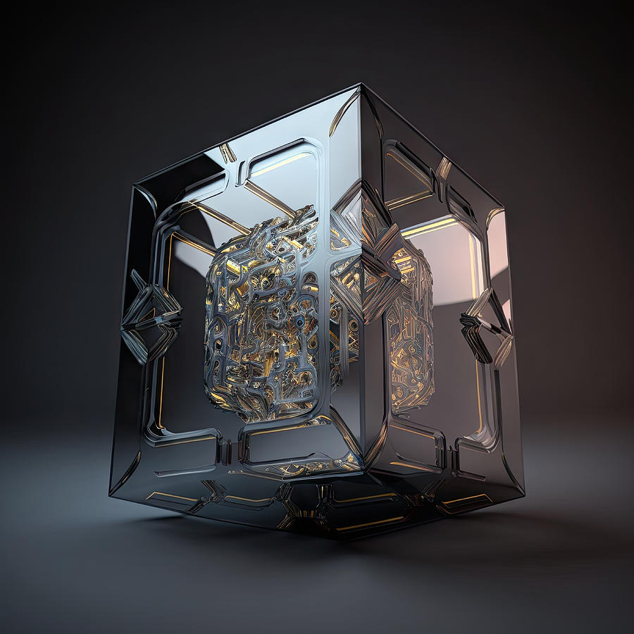 Hypercube XI Digital Art by Hyper Forms - Fine Art America