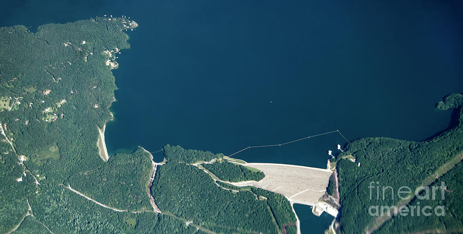 Jocassee Dam Jocassee Pumped Storage Hydro Station Photograph By David Oppenheimer Pixels