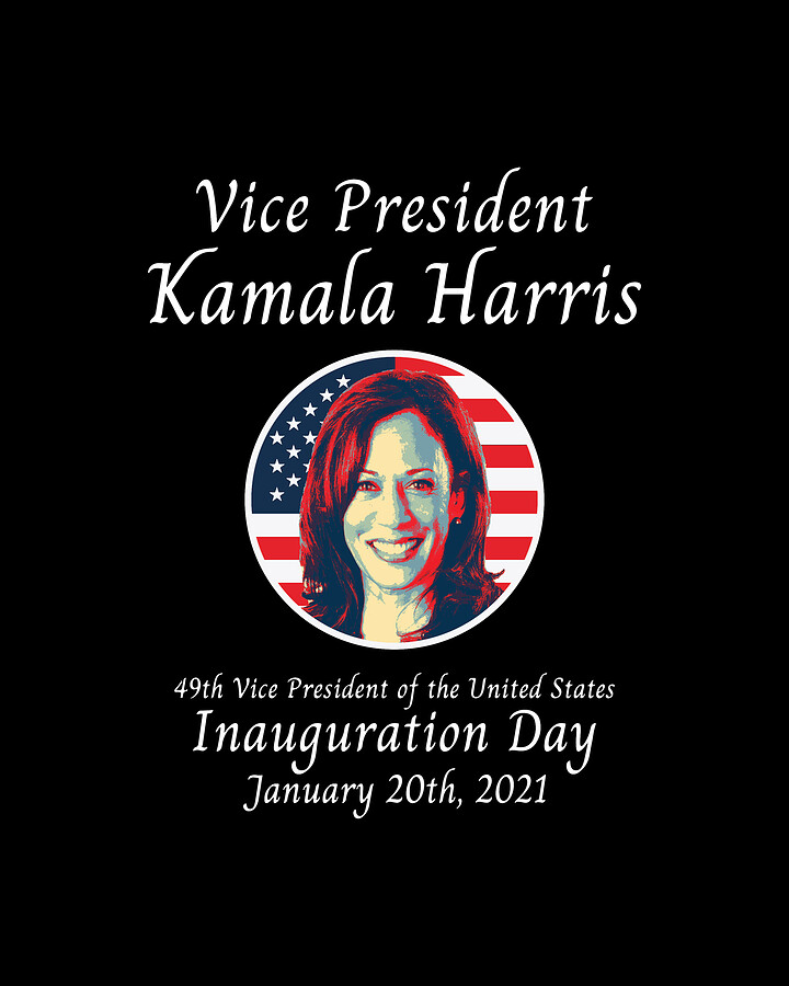 Kamala Harris Vice President Inauguration Digital Art by Beluga Pop ...