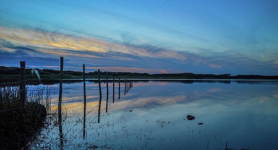 Kenfig Pool Sunset 6 Photograph by Stephen Jenkins - Fine Art America