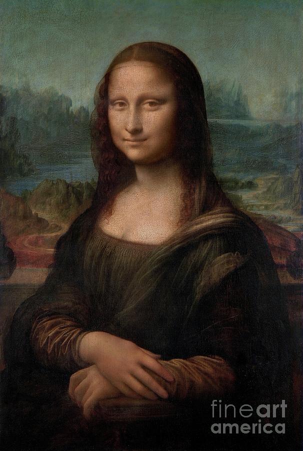 Leonardo Da Vincis Portrait Of Mona Lisa Del Giocondo Digital Art By