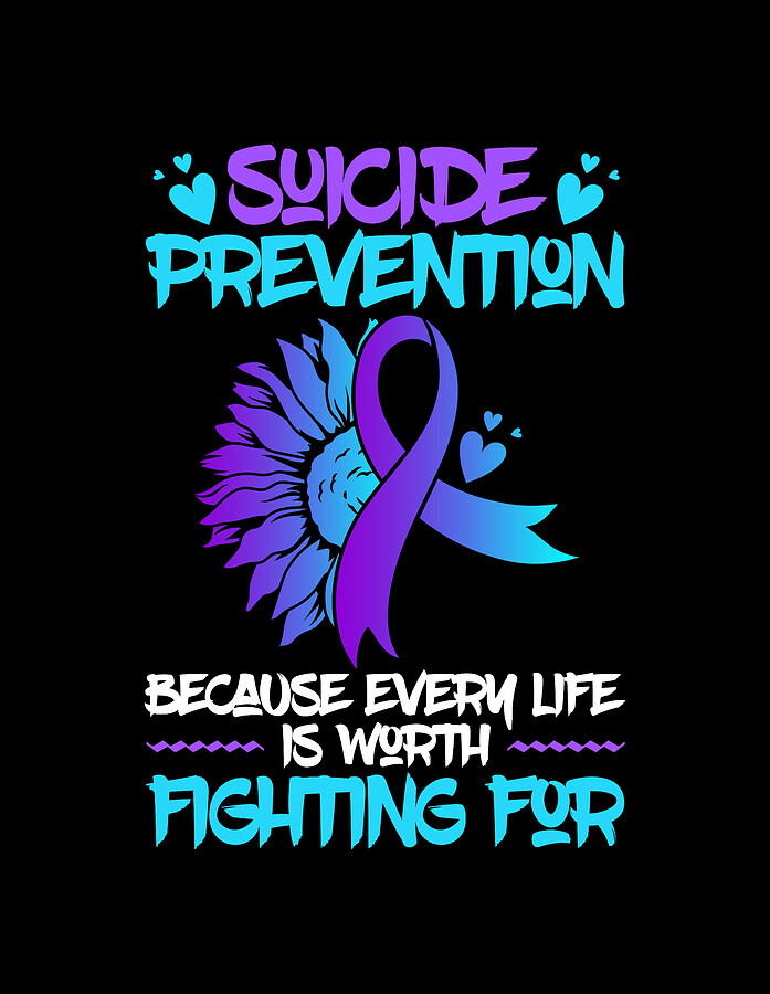 Mental Health Support Week Suicide Prevention Awareness Digital Art by ...