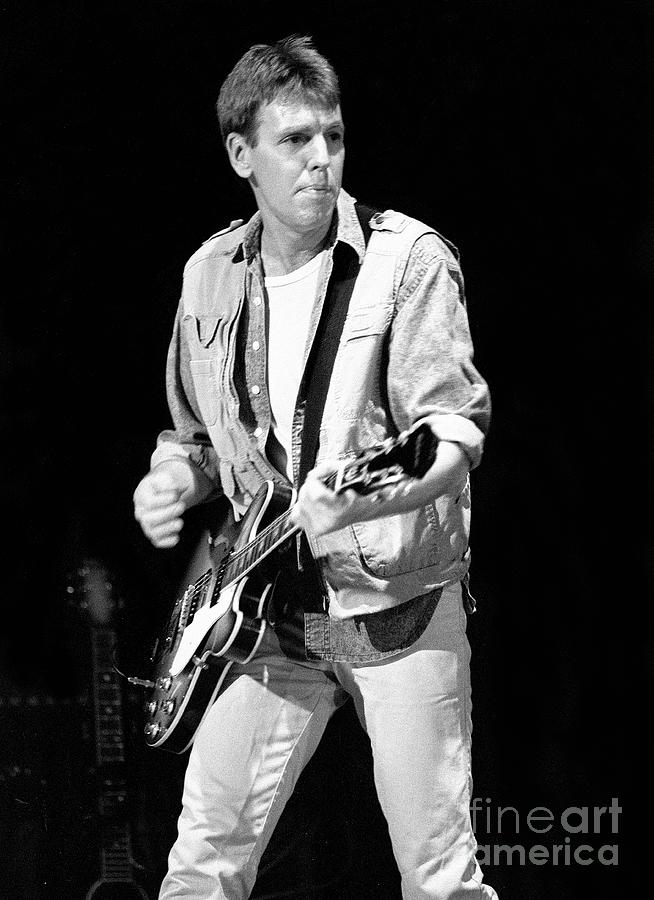 Midnight Oil - Jim Moginie Photograph by Concert Photos | Pixels