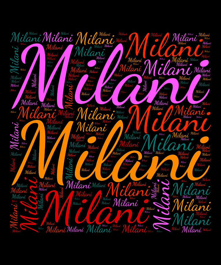 Milani Digital Art by Vidddie Publyshd - Fine Art America