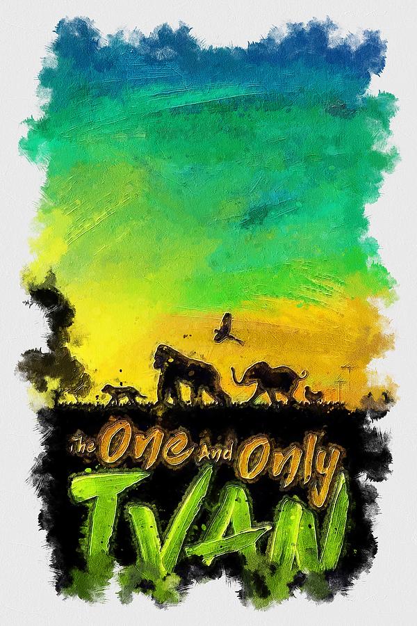 Movie The One And Only Ivan Digital Art by Garett Harold | Pixels