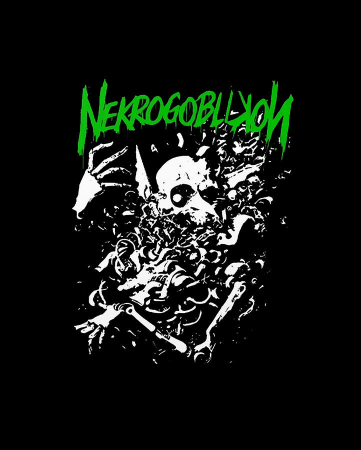 Nekrogoblikon Band Rock Digital Art by Theo Ironside - Fine Art America