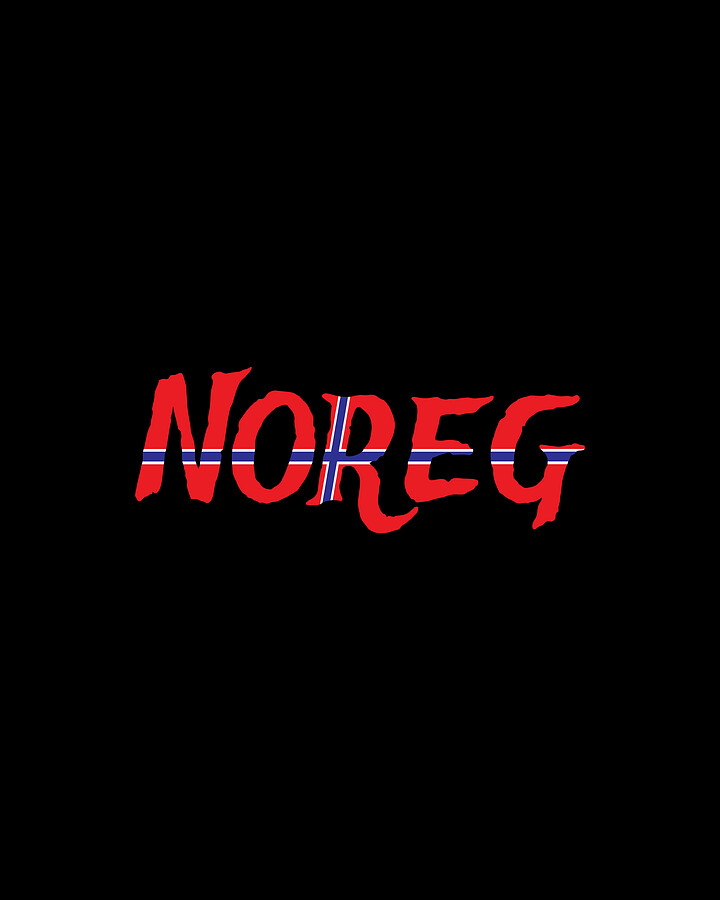 Norway Noreg Norway Digital Art by Moon Tees - Fine Art America