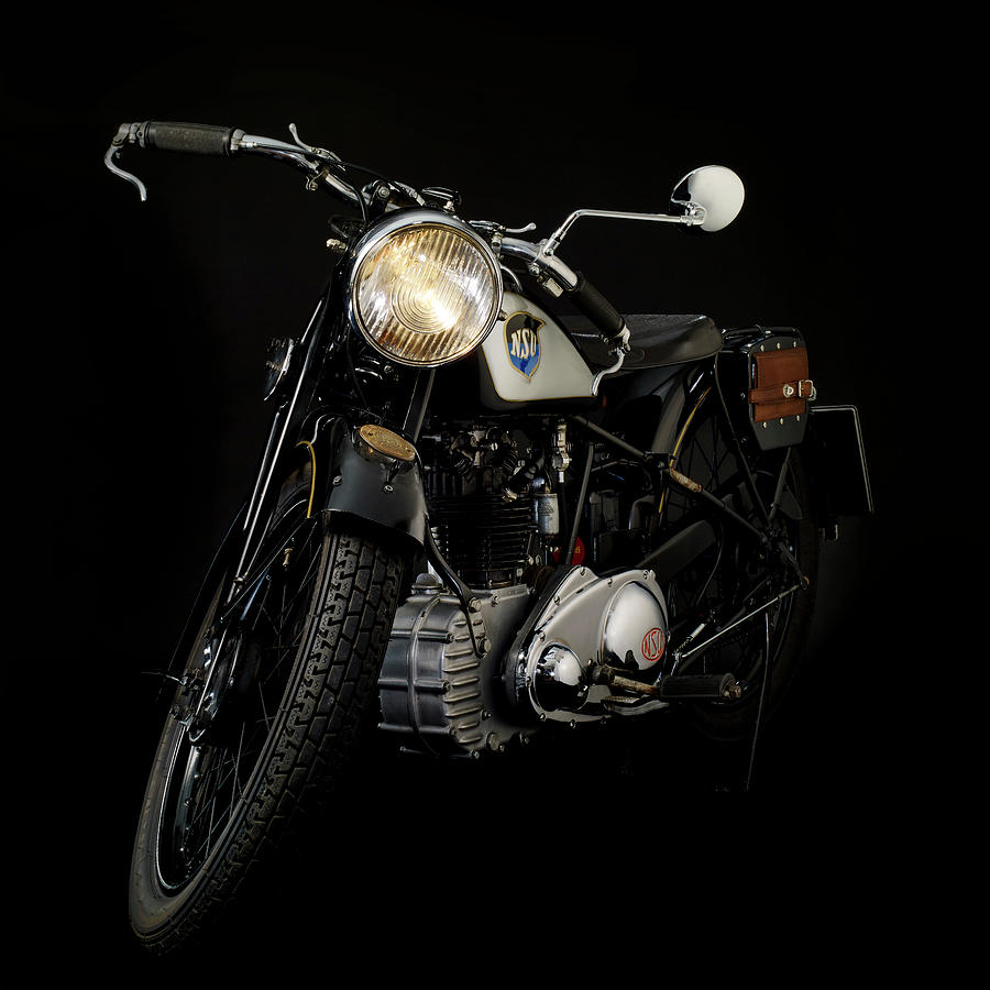 NSU OSL 201, 1937, offene Ventile, OHV, 8,5 PS Photograph by Reiner Schmitz - Fine Art America