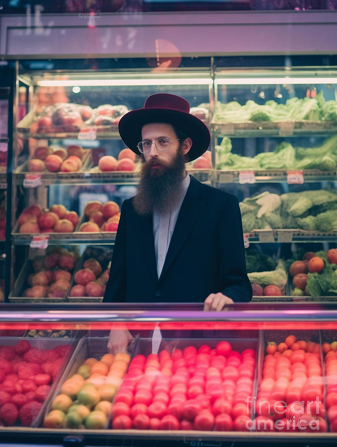 Orthodox Jewish Merchant black Surreal Cinemati by Asar Studios ...
