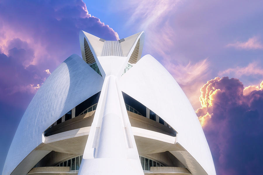 Palace Of Arts Of Queen Sofia Photograph By Roberto Machado Noa Fine