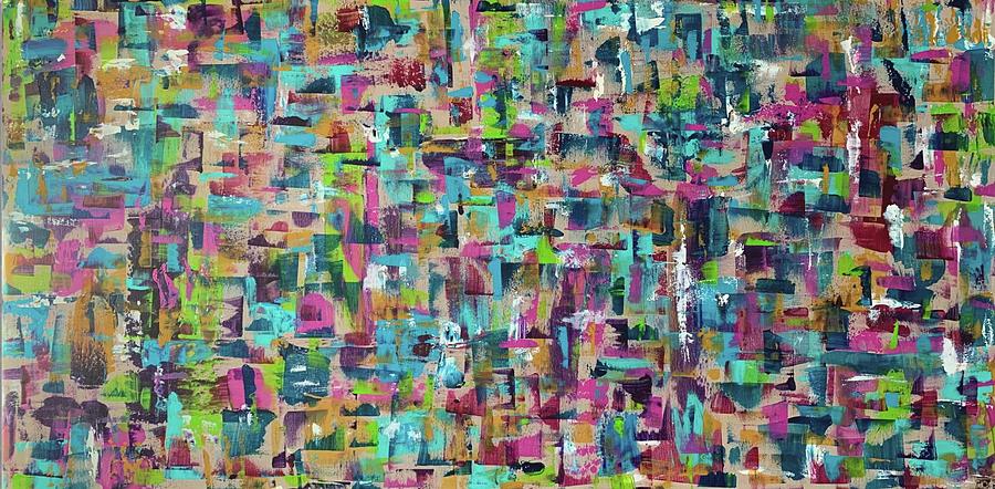 Patchwork Painting by Lisa Davis | Fine Art America