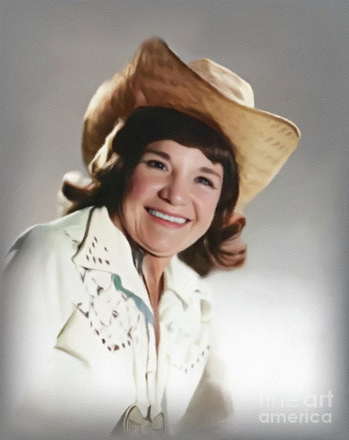 Patsy Montana, Music Star Painting by John Springfield - Fine Art America