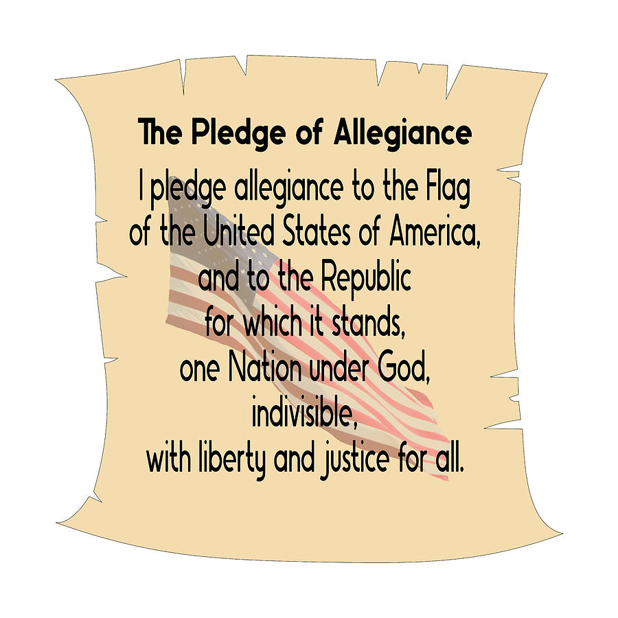 Pledge of Allegiance Digital Art by Bob Pardue - Pixels