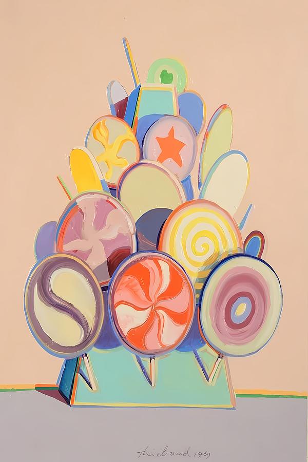Pop Art with a Twist Wayne Thiebaud Digital Art by Wayne Thiebaud ...