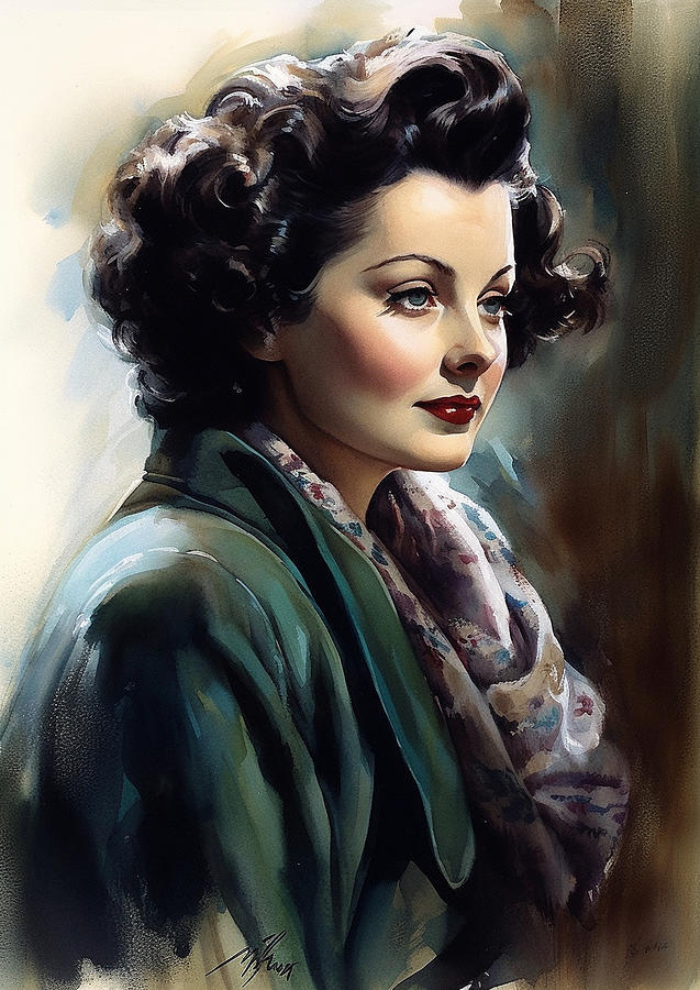Ruth Hussey Digital Art by Dieu Vuong Kha - Fine Art America