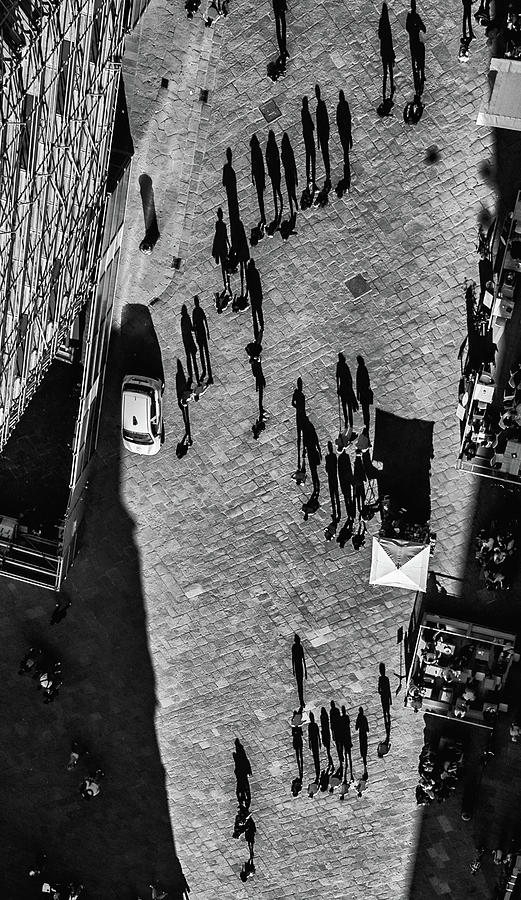 Shadow Walkers Photograph by Laurent Fox - Fine Art America