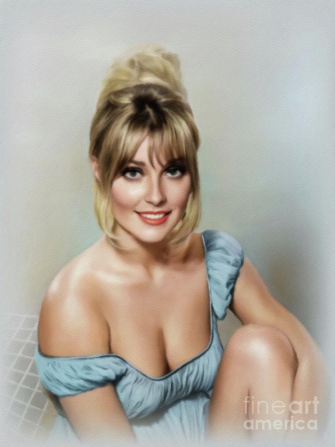 Sharon Tate, Actress Painting by John Springfield - Fine Art America