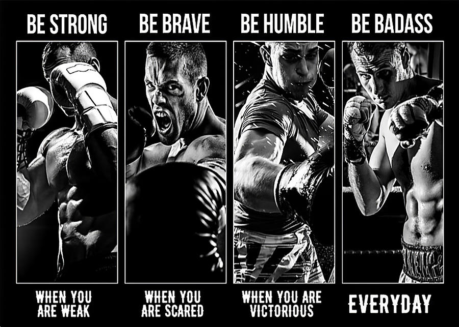 Sport Boxing Be Badass Digital Art by Gambrel Temple - Fine Art America