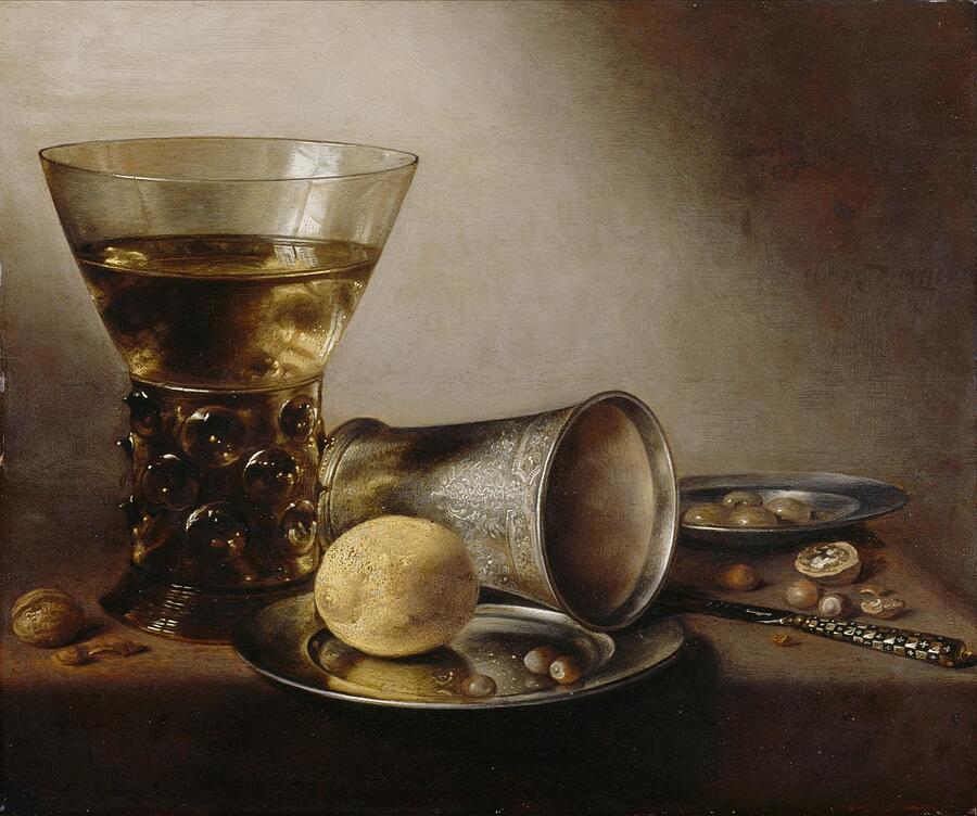 Still Life with Roemer Painting by Pieter Claesz - Fine Art America