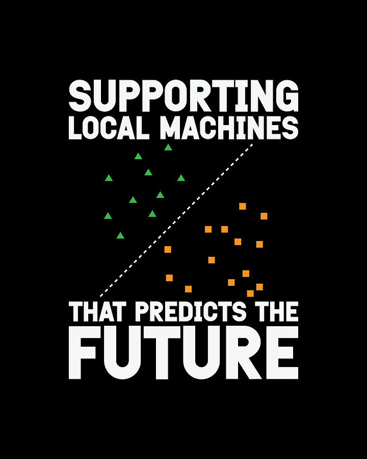 Support Vector Machines Programmer Artificial Intelligence Digital Art by Toms Tee Store - Pixels