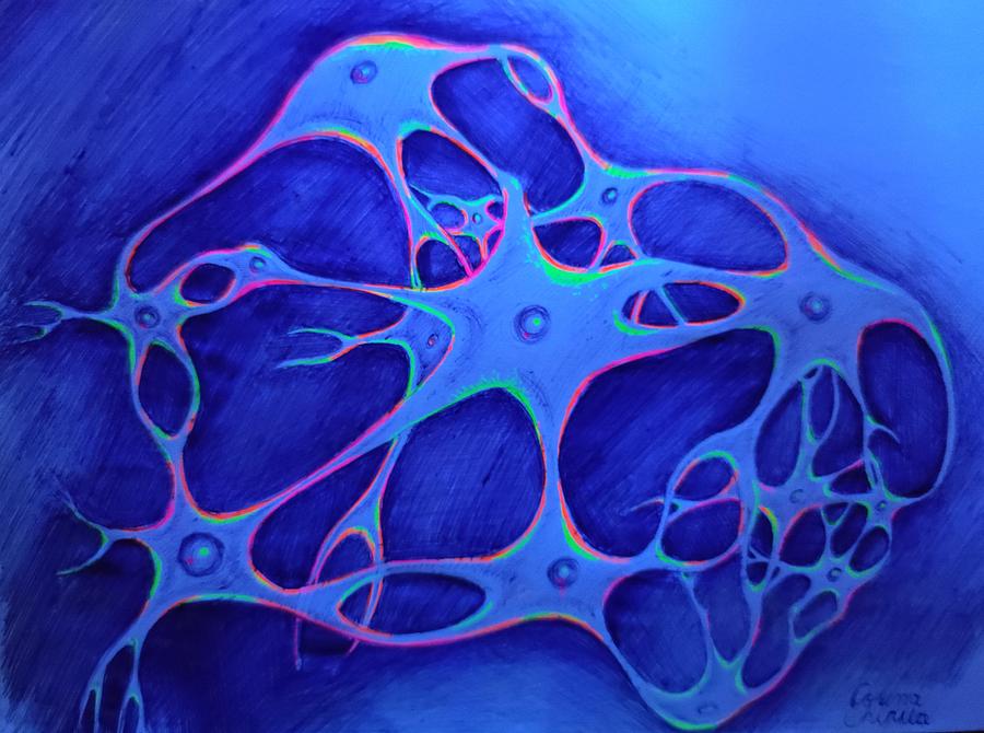 The neural network Painting by Chirila Corina - Pixels