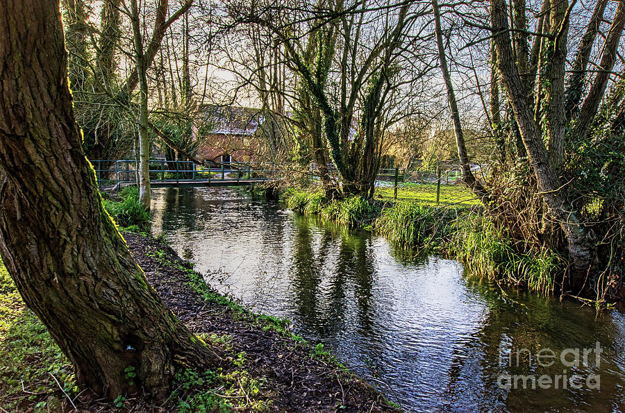 The River Pang at Tidmarsh Photograph by Ian Lewis - Fine Art America