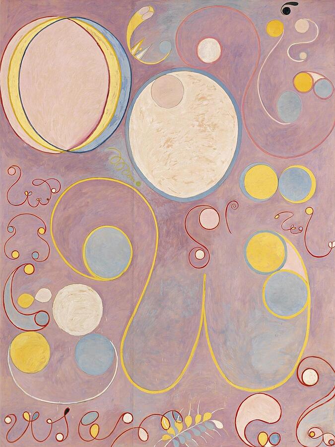 The Ten Largest No 8 Adulthood Painting by Hilma af Klint | Pixels