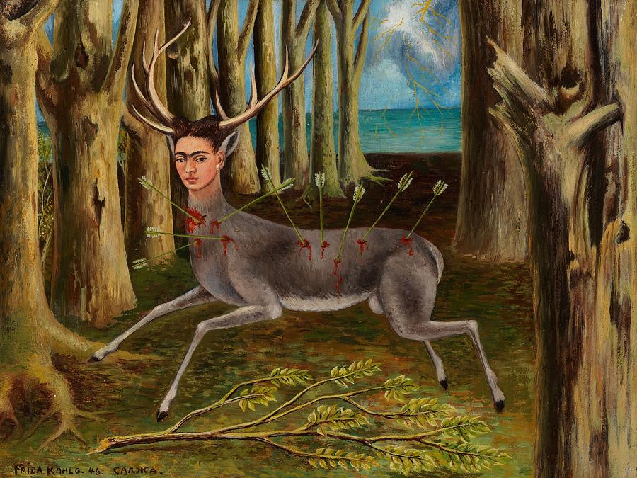 The Wounded Deer - 1946 Painting by Frida Kahlo - Fine Art America
