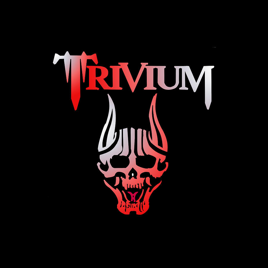 Red Trivium Logo New Best Logo Trivium Heavy Metal Band From Orlando,