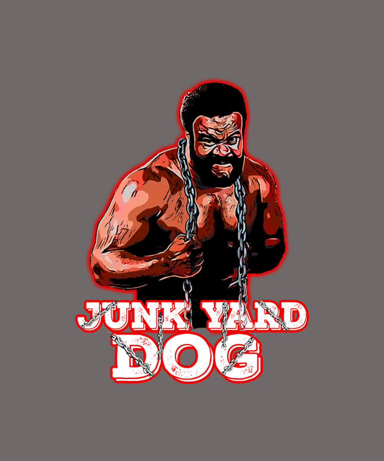 Vintage JunkYard Dogs MidSouth Wrestling T Painting by Robinson Jacob | Fine Art America