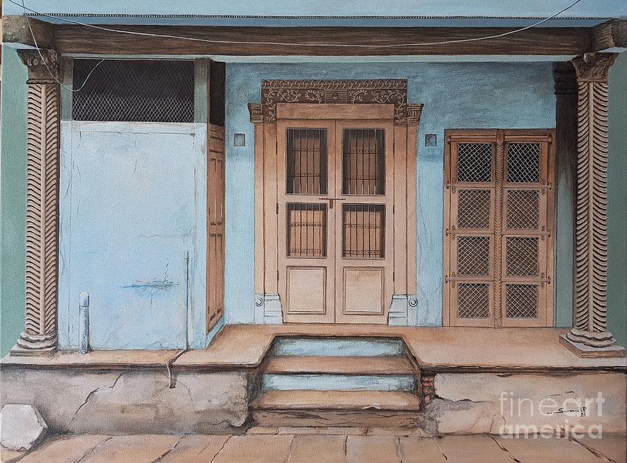 Welcoming door Painting by Sandip Prajapati - Fine Art America Welcoming door Painting by Sandip Prajapati - Fine Art America