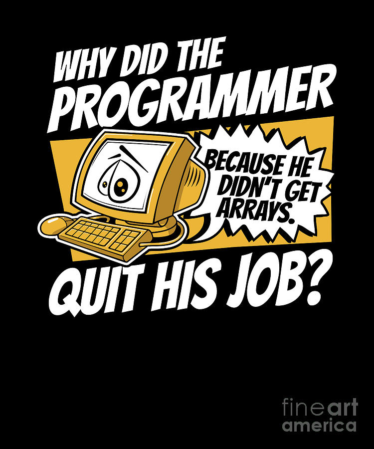 Why Did Programmer Quit Job Coder Software Developer Digital Art By Graphics Lab Fine Art America