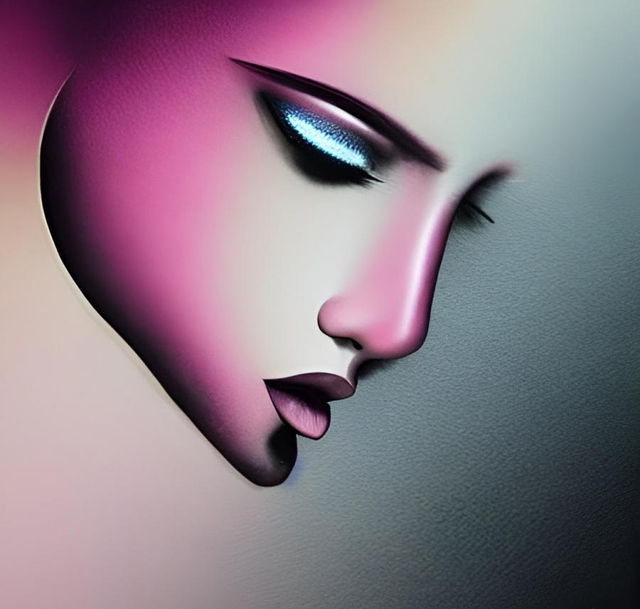 Woman Model Surreal Digital Art By Mihaela B Fine Art America