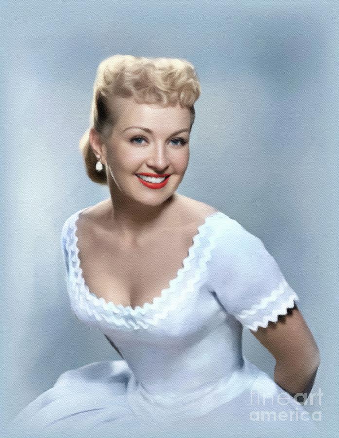 Betty Grable, Movie Legend #11 Painting by Esoterica Art Agency - Fine Art America