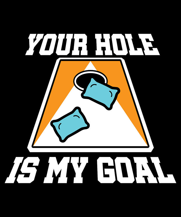 Funny Cornhole Bags Tournament Digital Art by Michael S - Fine Art America