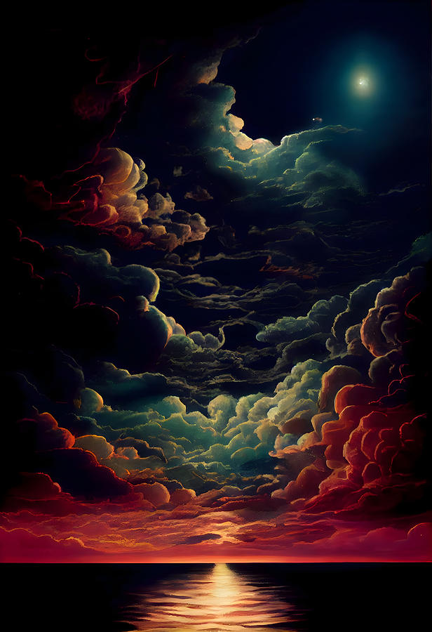 Heaven and Hell Painting by Sebastian Pyka - Fine Art America