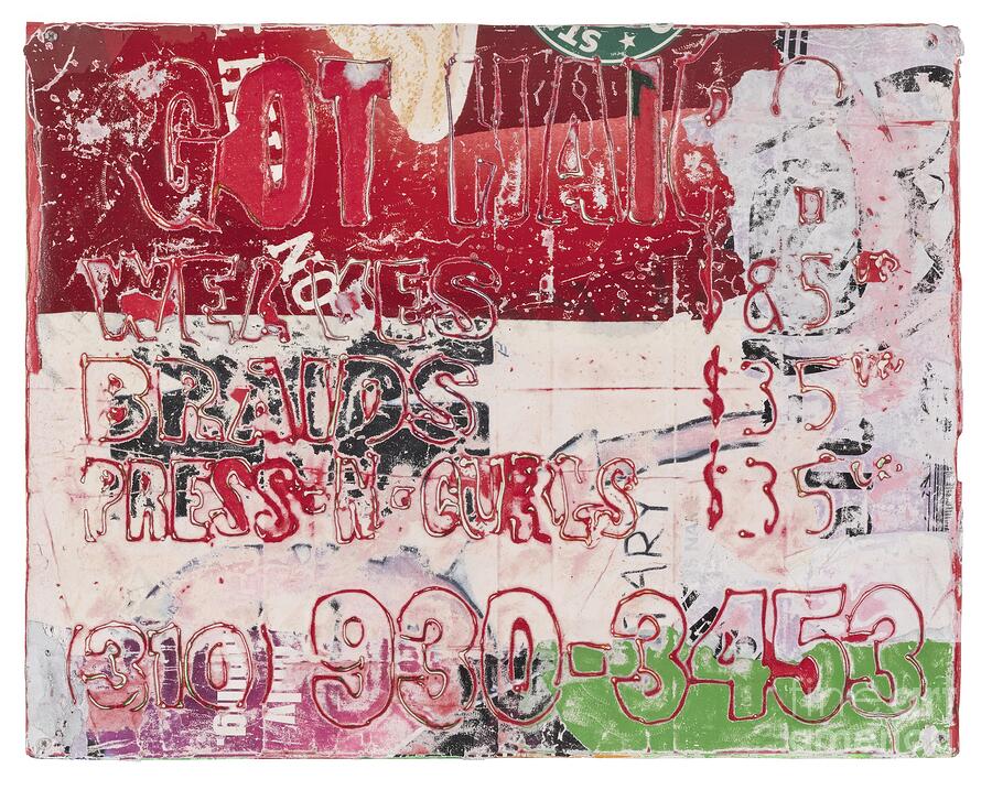 Mark Bradford Painting by Mark Bradford - Fine Art America