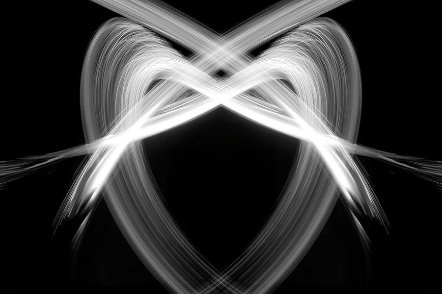 Minimal design - Light painting Photograph by Casimiro Art - Fine Art ...