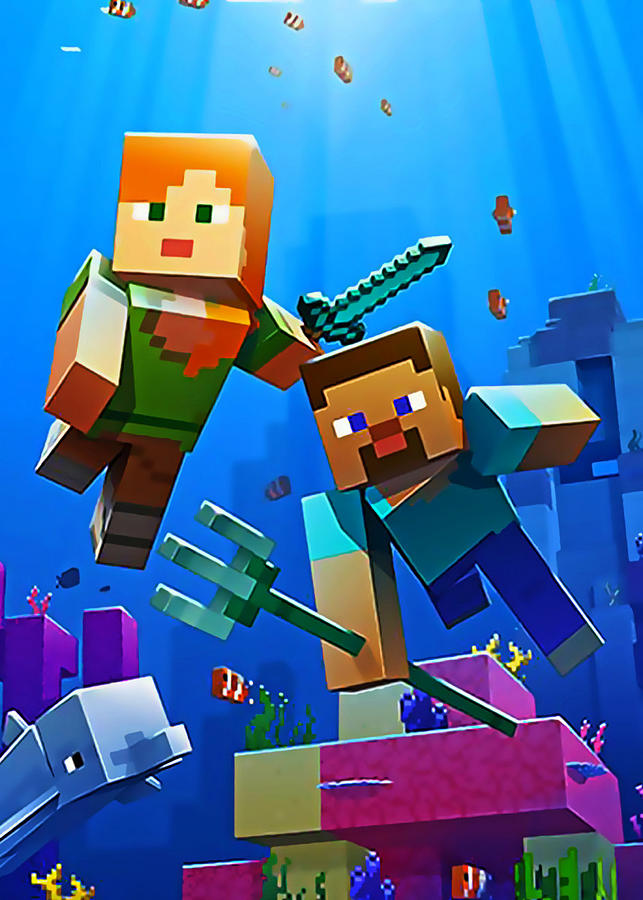 Minecraft Digital Art by Devis Abuse - Fine Art America