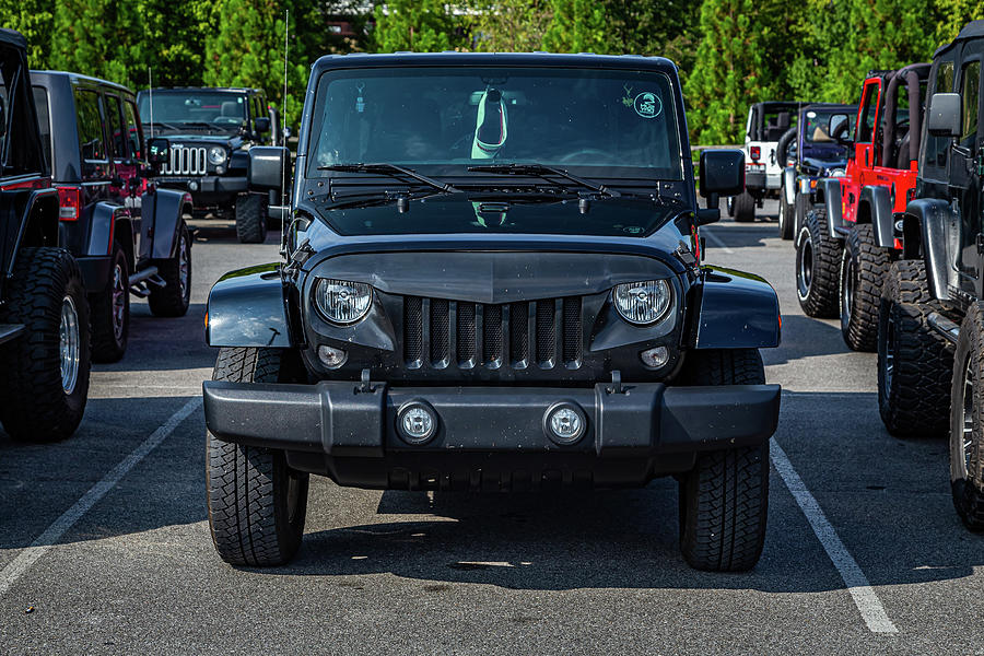 Modified Jeep Wrangler Sport Unlimited Jk Hardtop Photograph By Gestalt