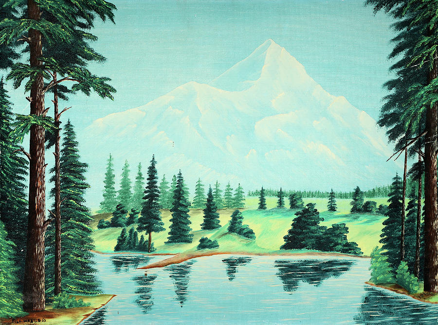 Painting by William Wanless