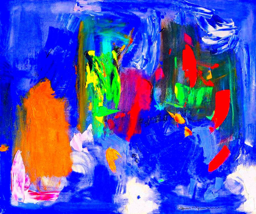 Hans Hofmann Vibrant Colors Painting by Salmane Zid - Fine Art America