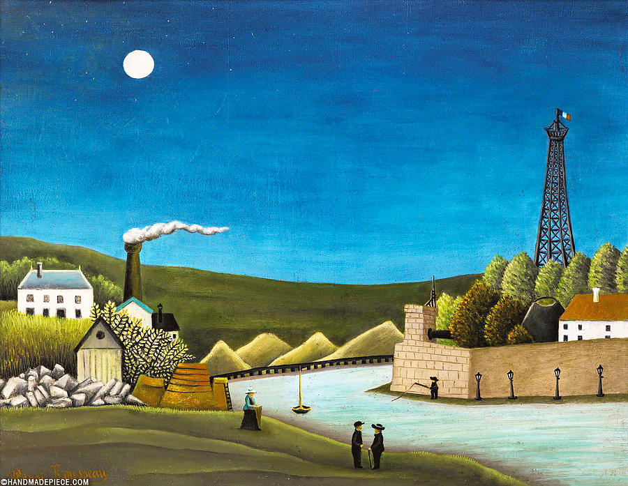 Henri Rousseau and His Surreal Jungle-Inspired Paintings, 1844 Painting by Jean Darmel - Pixels