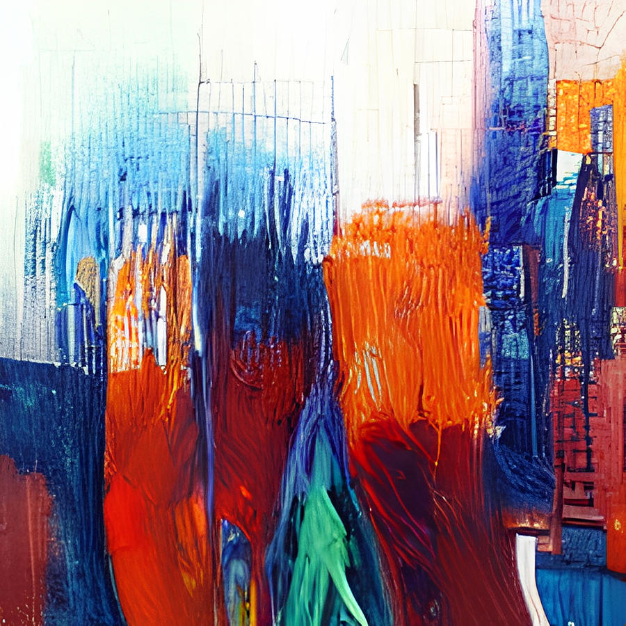 Abstract Shapes Artwork Digital Art by Kevin Butters - Fine Art America