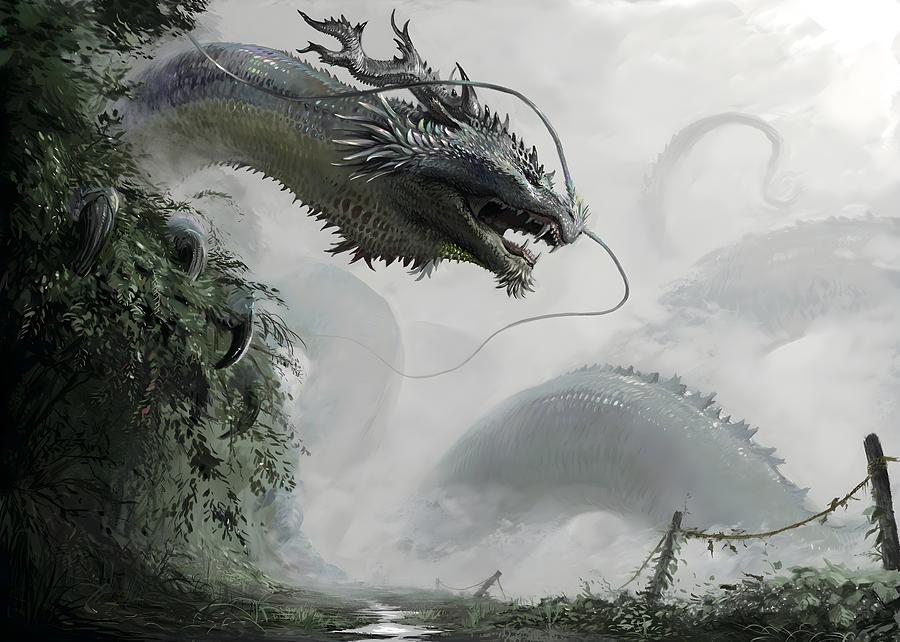 Dragon Digital Art by Celestina Paul - Fine Art America