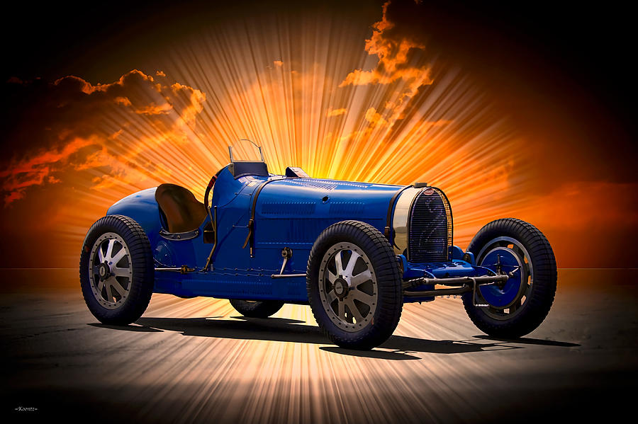 1928 Vintage Gran Prix Racer Poster Painting by Zachary Carlie - Fine Art America