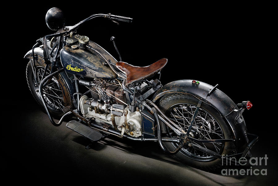 1933 Indian Four Photograph By Frank Kletschkus Pixels