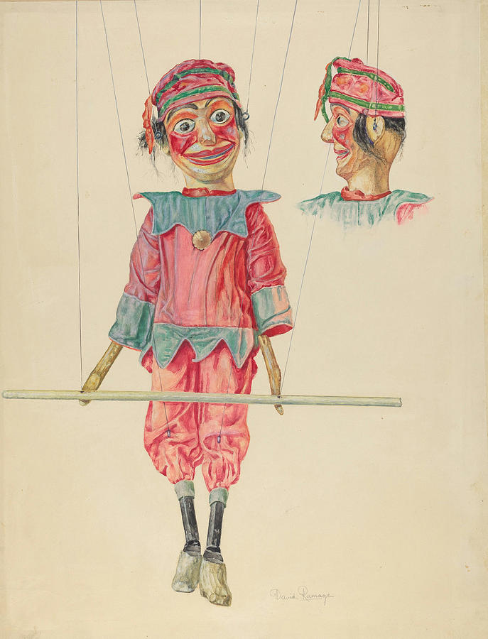 Acrobat Albert Drawing by David Ramage - Fine Art America